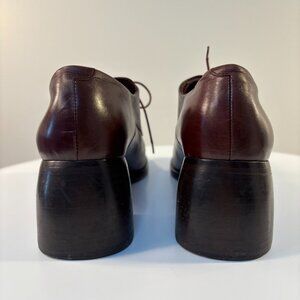 Nickels | Shoes | Nickels Italian Vintage Brown Leather Oxford Loafers ...